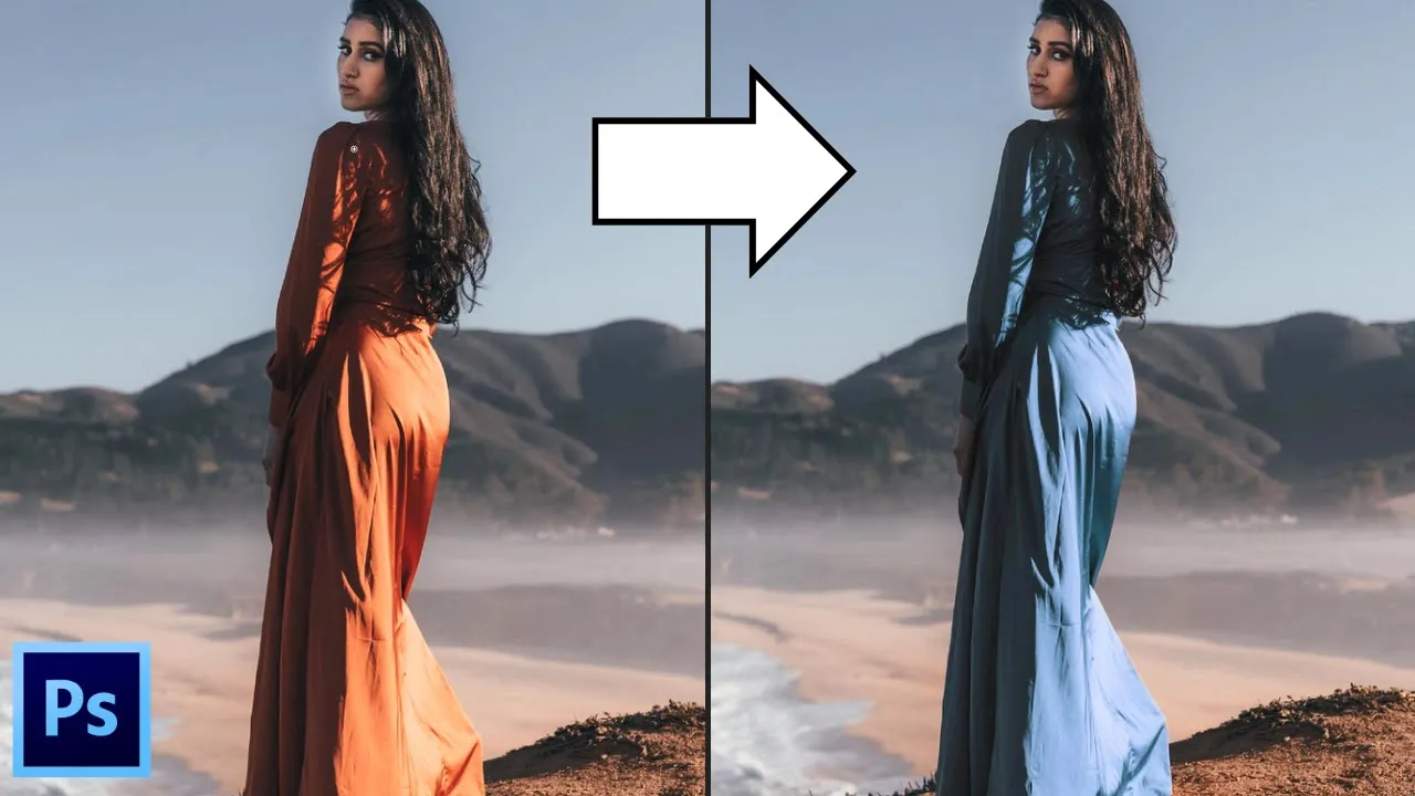 Comment changer la couleur d'une robe avec Photoshop ? - Formateur ...